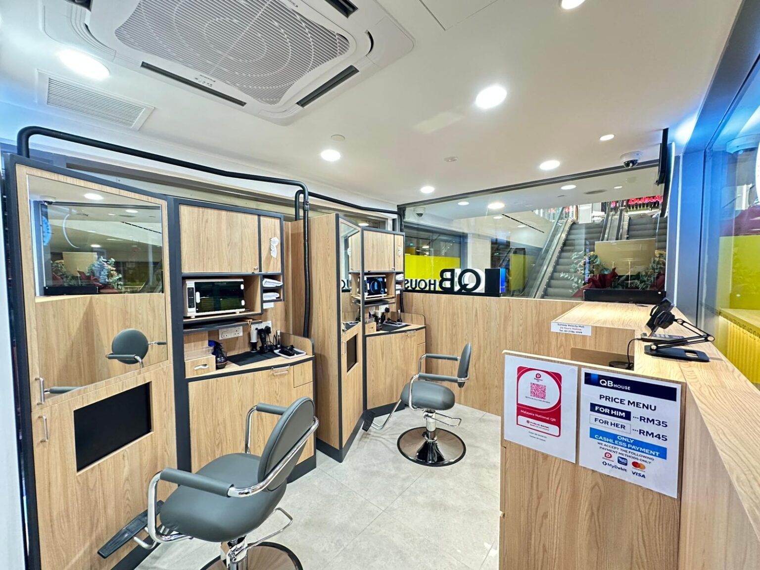 QB HOUSE First Store in Kuala Lumpur Now Opened! | QB House malaysia